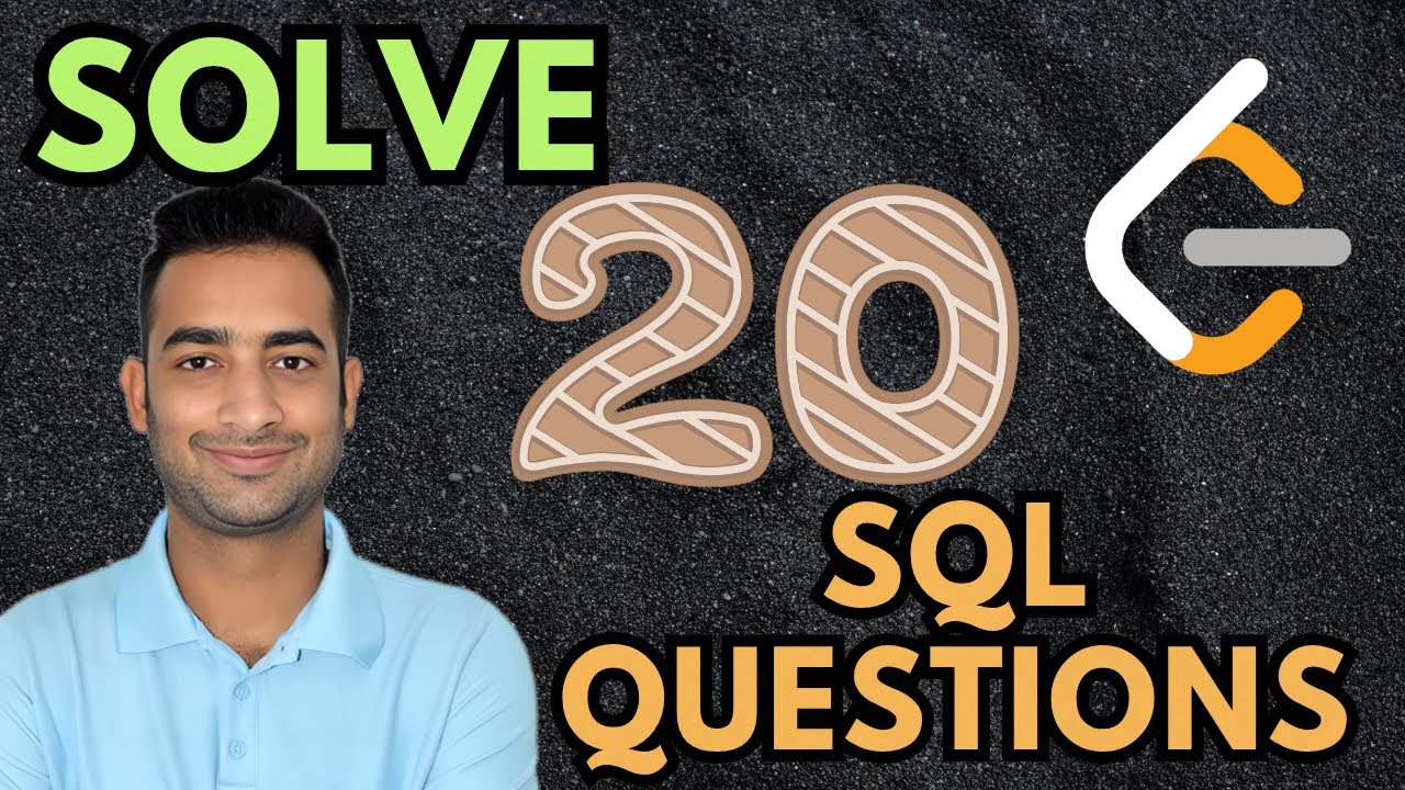 Solve 20 Leetcode SQL Medium in 2 hours | SQL Interview Practice