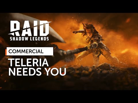 RAID: Shadow Legends | Teleria Needs You (Official Commercial)