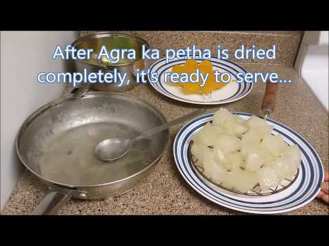 Agra Ka Petha–Juicy Ash Gourd Candy–Home Made Petha Recipe–Indian ...