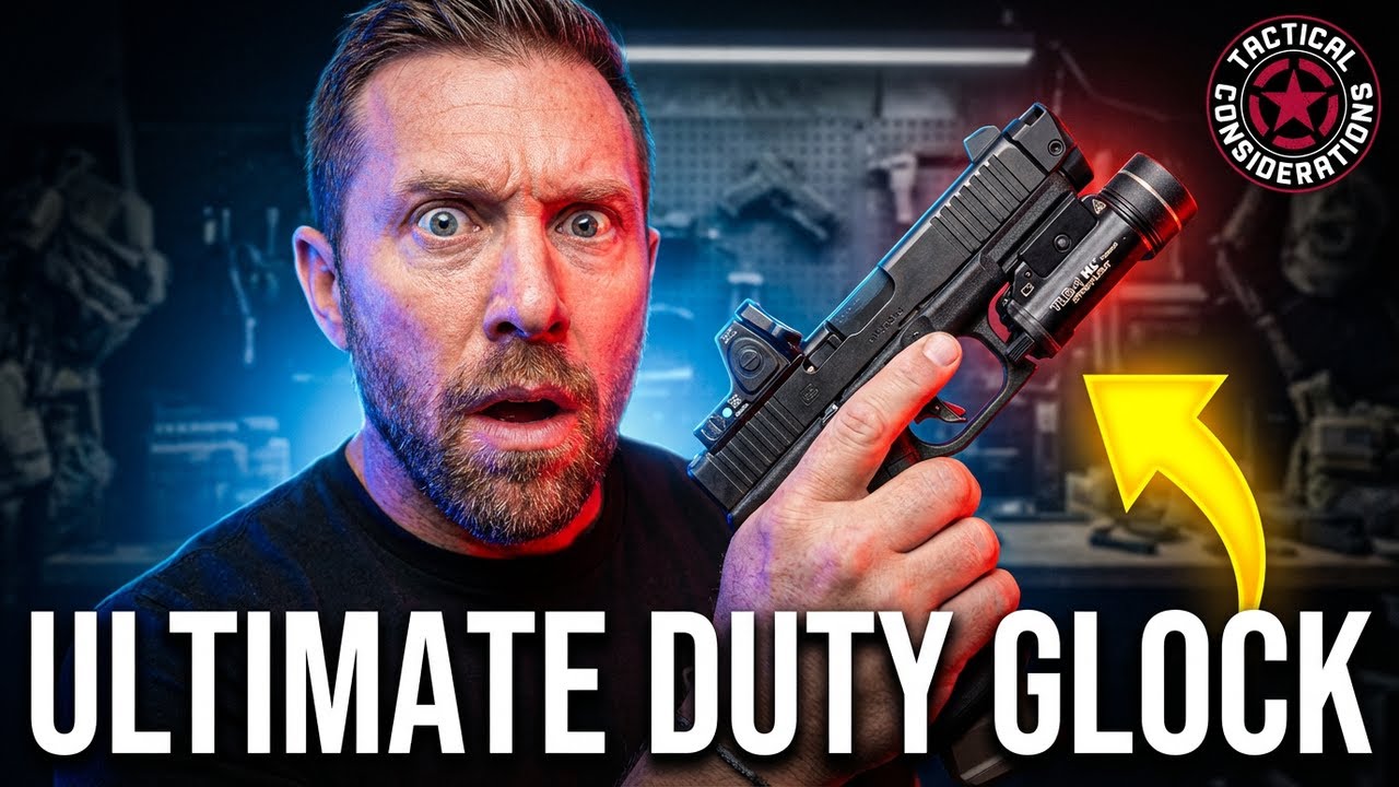 It's INSANE! Ultimate Hard Use Duty Glock Pistol
