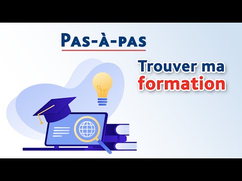 Comment trouver ma formation ? - Pas-à-pas