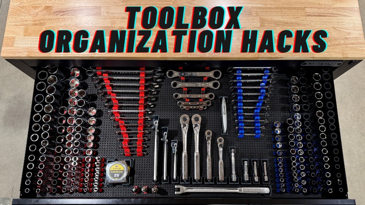 PROFESSIONAL Toolbox Organization Hacks You Need To Know!