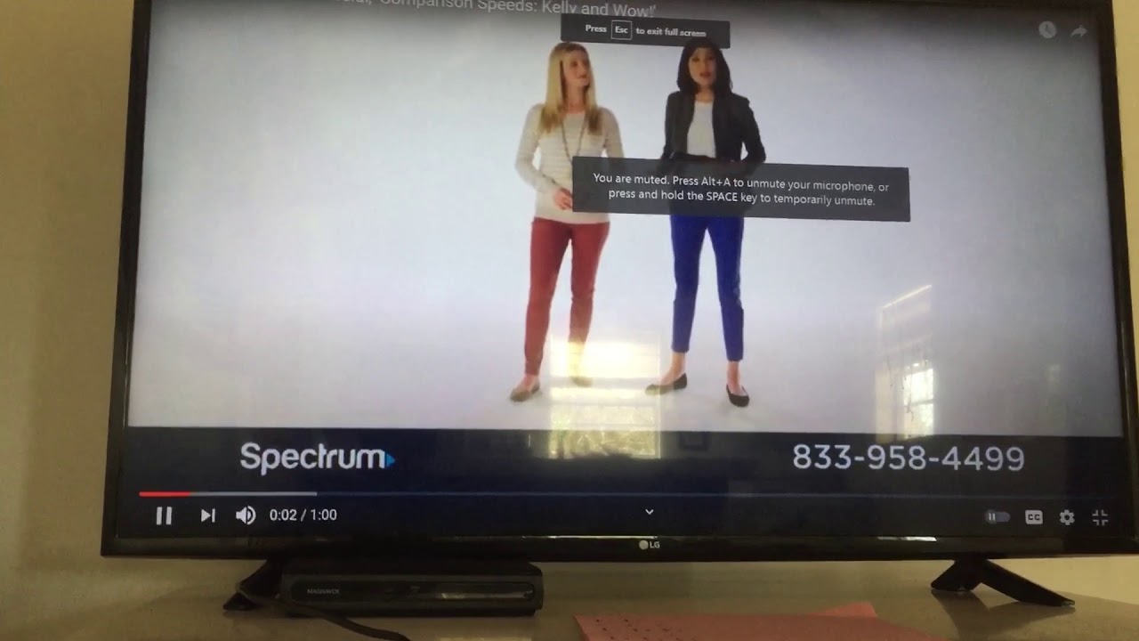 Spectrum TV Commercial, ‘Comparison Speeds: Kelly and Wow!’