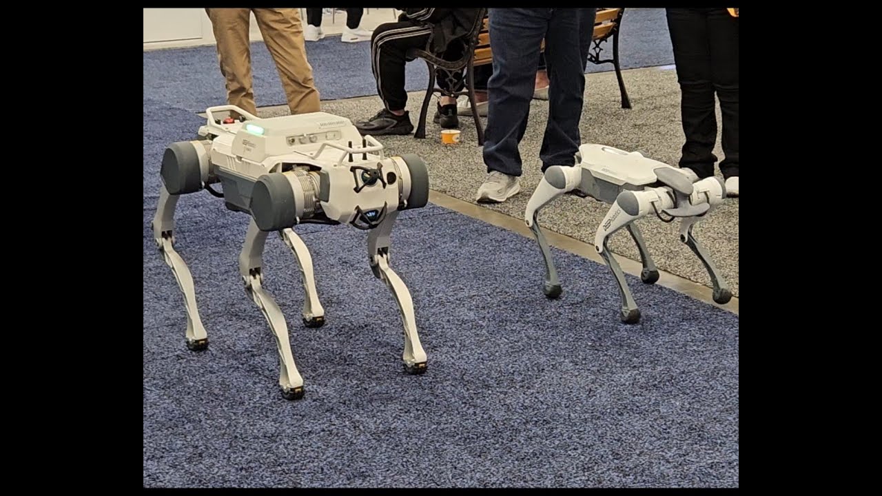 DEEP Robotics Robot Dogs at CES 2025