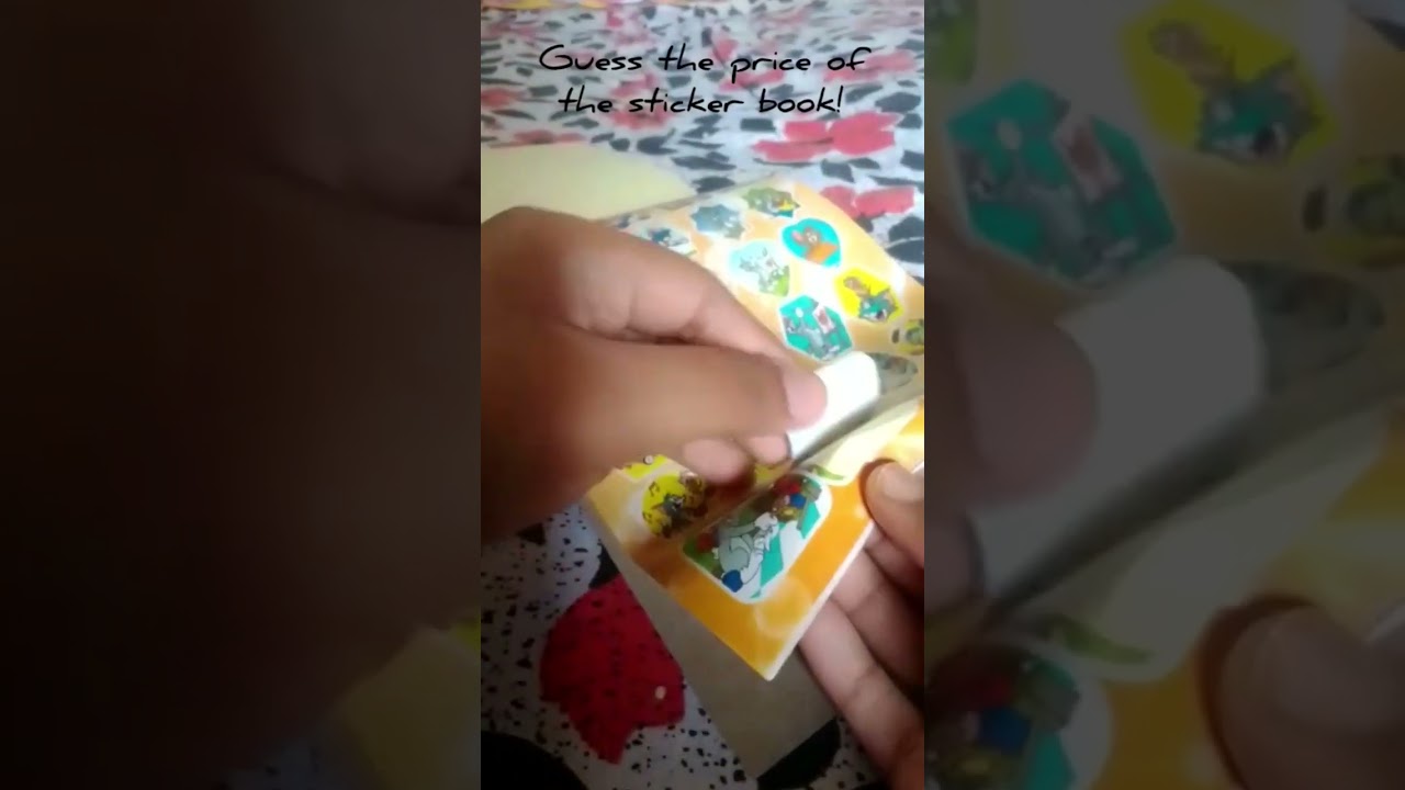 Tom & Jerry Sticker book ♡ Guess it's price! 280 pieces #shorts #sticker #tomandjerry #viral #fyp