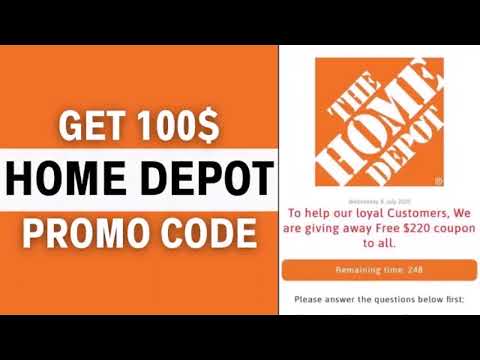CRAZY Home Depot Promo Code to Use NOW! 💰 $100 Home Depot Coupon Codes 2025