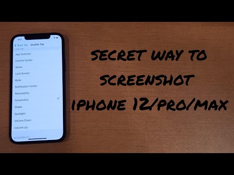How To Take A Screenshot On iPhone 12 #BackTap [Works on 12 Pro, 12 Pro Max, & 12 Mini]