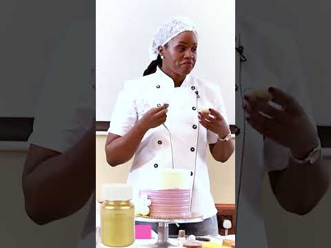 Easiest way to mix Edible Luster Dust for airbrushing your cake.