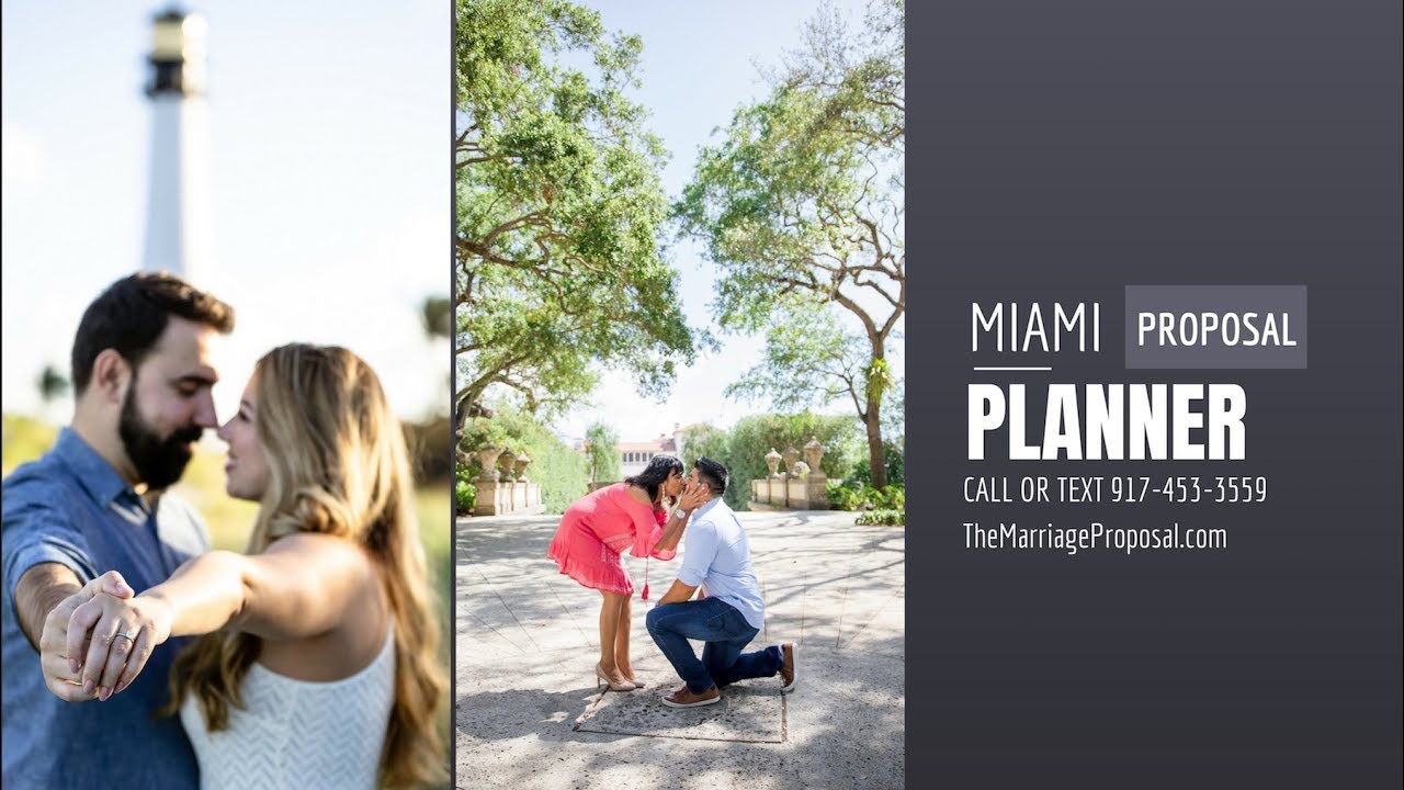 Proposal Planner Miami - The Best Miami Proposal Ideas