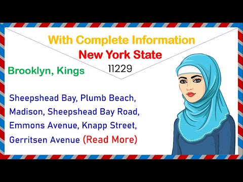 Zip Code of Brooklyn Kings (A) 2302 Avenue U (B) 1610 E 19th St Ste 1(C) 2370 E 19th St NY US