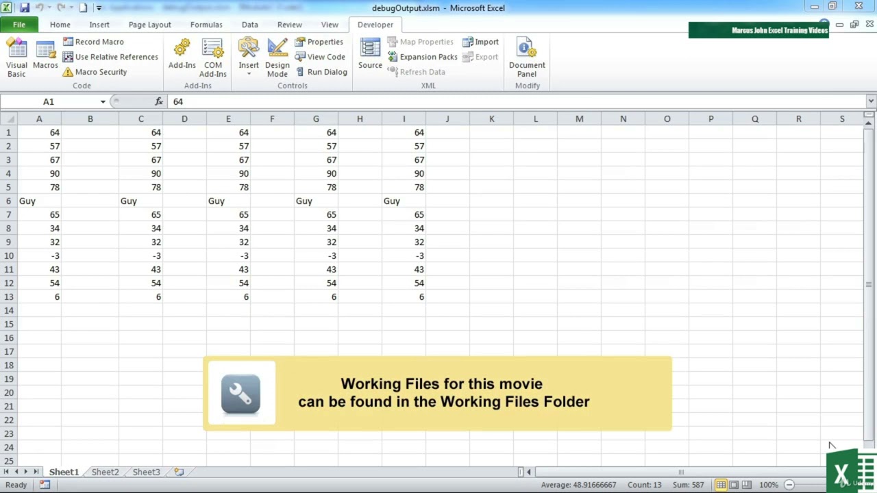 25. Debugging Techniques || VBA Tutorial || Lecture || Microsoft Excel ||