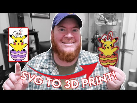 How to turn an SVG image into a 3D Print!