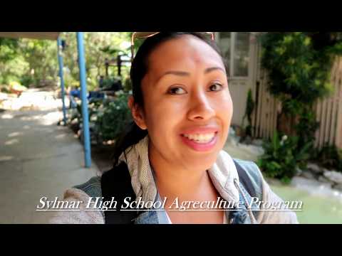I LOVE THIS! Sylmar High School Agriculture Program tour, Better than a nursery