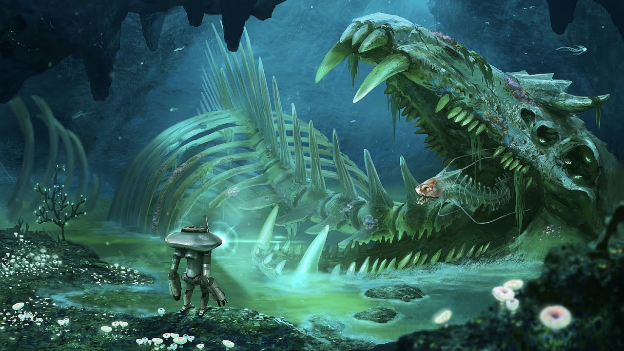 the lost river skeleton!!! subnuatica part 4
