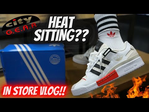 CITY GEAR / HIBBETT SPORTS HAS MAJOR HEAT!! IN STORE VLOG W SHOES THEY SENT ME!!