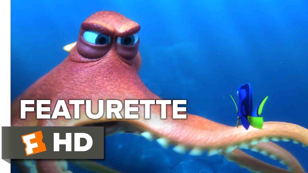 Finding Dory Featurette - Power To the Octopuses (2016) - Ed O'Neill Movie