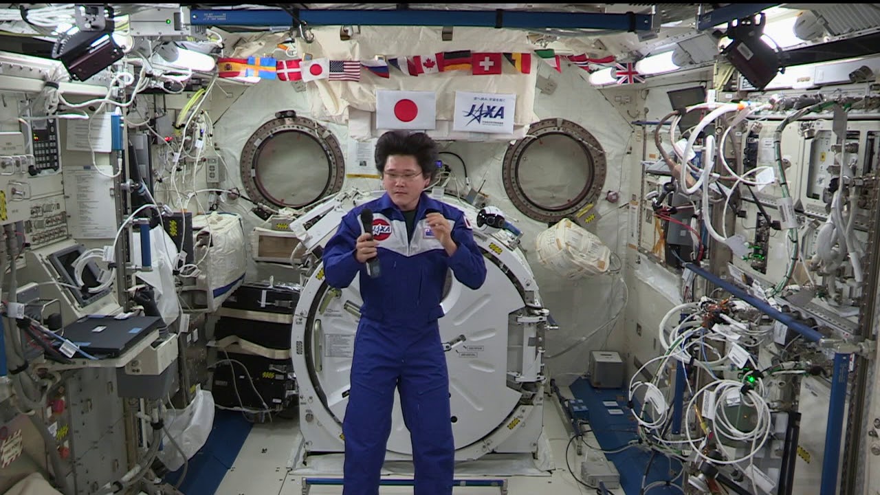 Expedition 55 JAXA Inflight Interview - Tenku