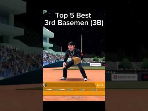 Best 3rd Basemen in Baseball Clash #baseball #baseballclash #mlb #shorts #short #shortvideo #epic