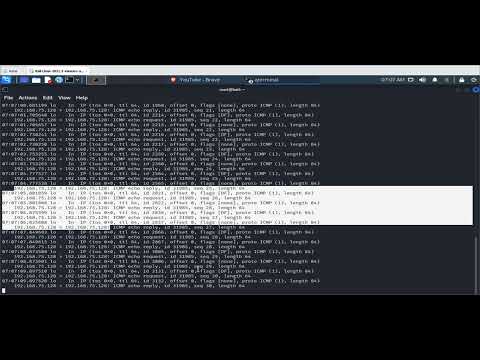 Checking Network Traffic Using TCPDUMP Command