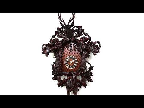 Kuckucksuhr Jagdstück | Cuckoo Clock Hunter Design | #67395
