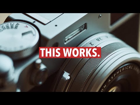 Fuji X100VI: Correct settings