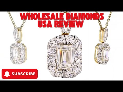 Wholesale Diamonds USA Lab Diamond Pendant Review