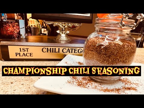 Championship Chili Seasoning Blend