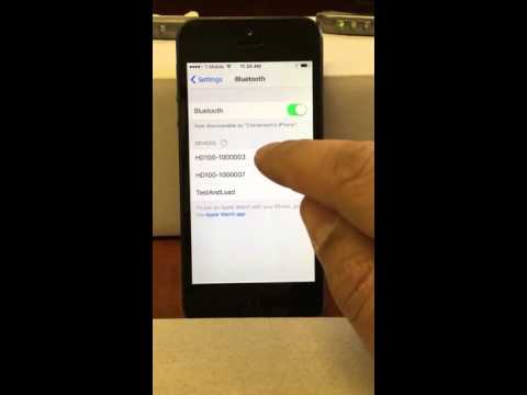 Connecting to iPhone Bluetooth