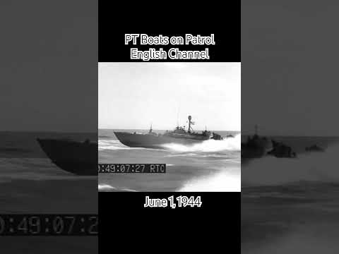 WW2 English Channel | Patrolling for Enemy Prior to D-Day! #ptboat #ww2 #dday #navalhistory