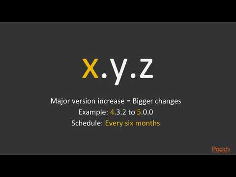 Learn Getting Started with Angular Angular Semantic Versioning and Release Schedule | packtpub ...