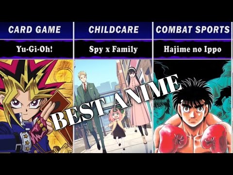 BEST ANIME OF EACH GENRE #anime #best