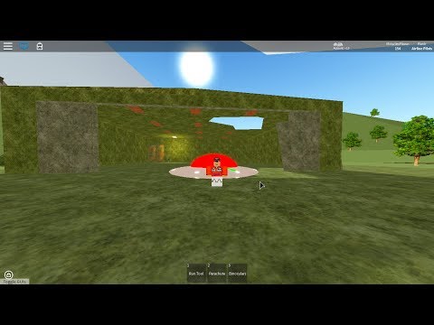 Roblox-secret military airport and a UFO (Pilot Training Flight Simulator)