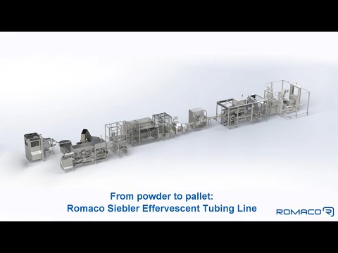 Effervescent/Vitamin Production with Siebler STF120
