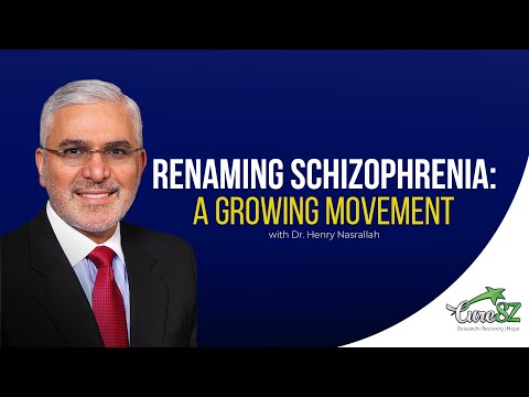 The Need for a New Name for Schizophrenia