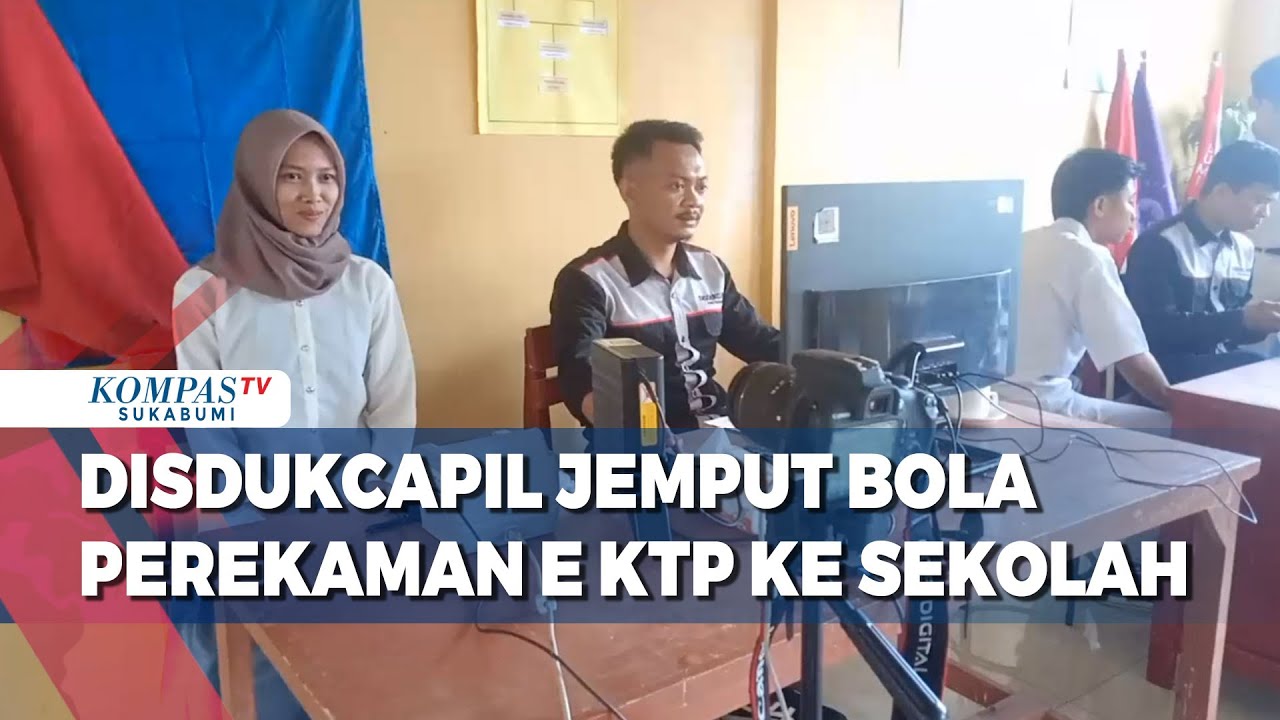 Disdukcapil Jemput Bola Perekaman E Ktp Ke Sekolah