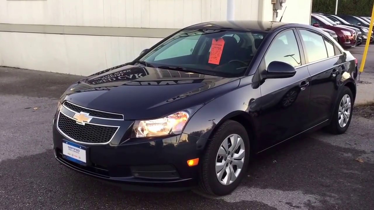 2014 Chevy Cruze LT Blue Ray Metallic Roy Nichols Courtice ON