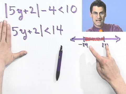Solving Absolute Value Inequalities: Another Example, Part 1