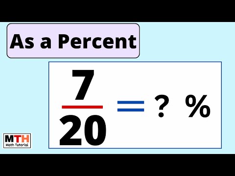 7/20 as a percent