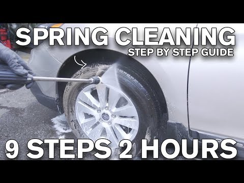 How to Get Your Car Cleaned Up for Spring Without any Fancy Tools