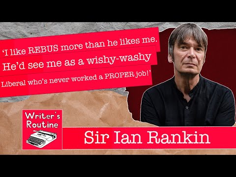 Writing Tips with Sir Ian Rankin! Rebus author reveals the secret to a perfect crime novel