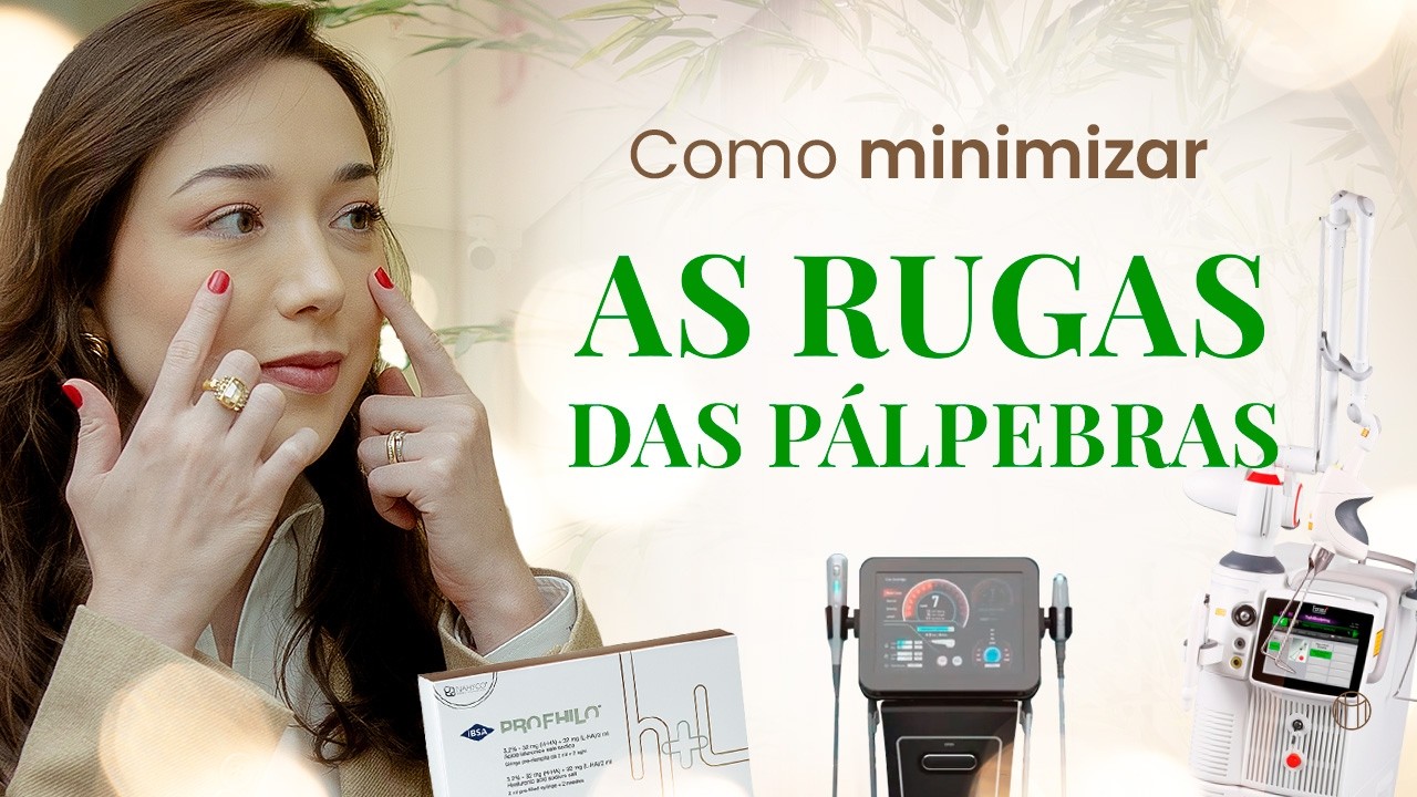 Veja como MINIMIZAR as RUGAS nas PÁLPEBRAS