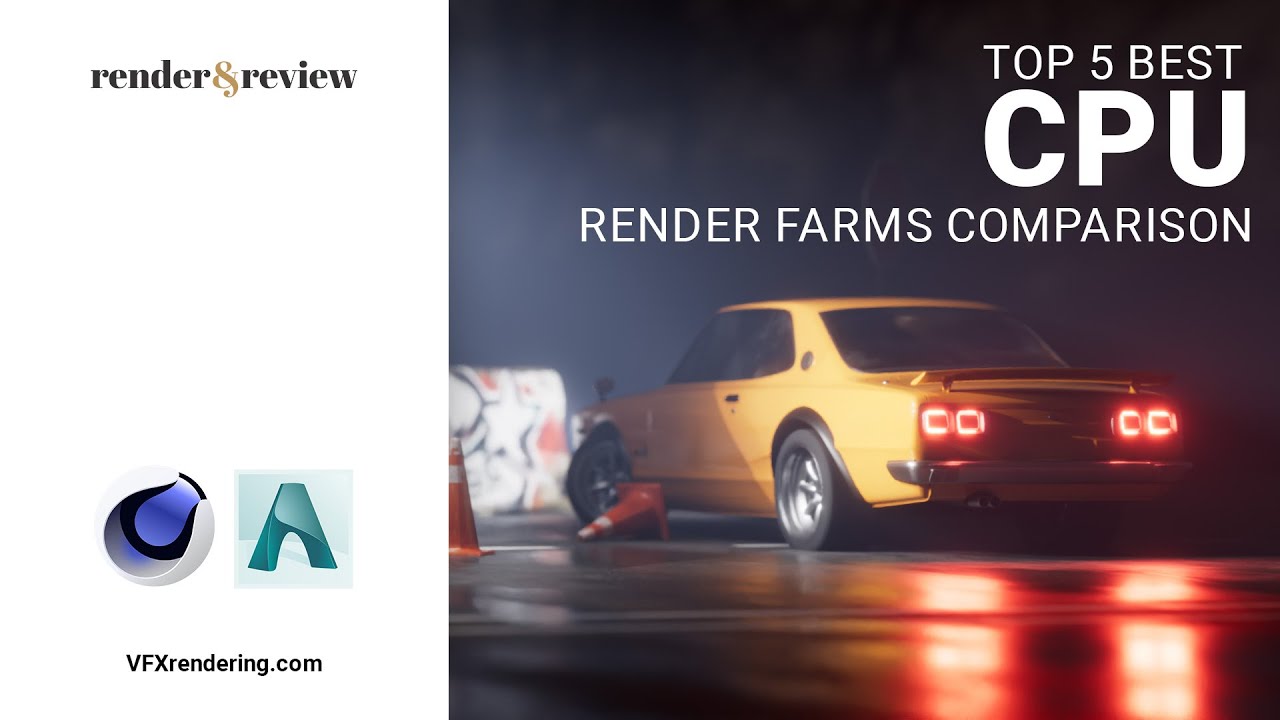 Top 5 CPU render farm comparsion | VFXRendering