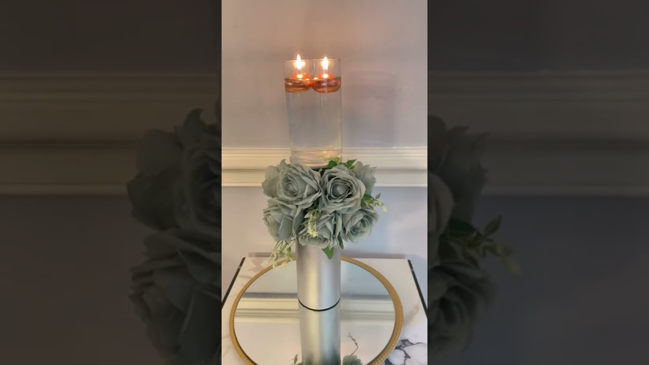 Easy centerpiece DIY /Wedding Decor DIY