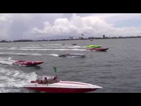 2014 Suncoast Super Boat Grand Prix — #3 CMS MTI Catamaran
