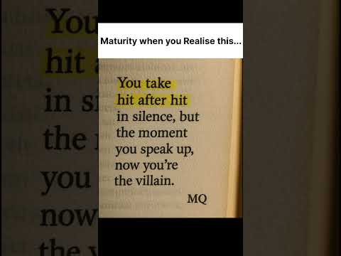 Maturity when you realise this #rewriteyourstory #quoteoftheday #quotes #motivation #mindset