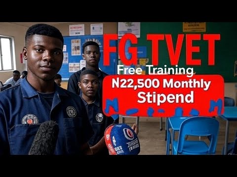 Know Your MDAs Ep.11: Free Training + ₦22,500 Monthly Stipend with TVET Nigeria!