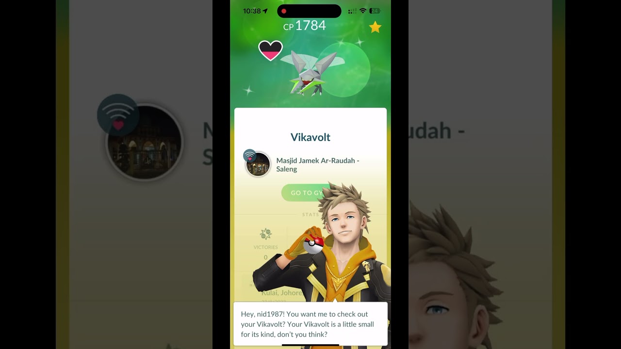 #Vikavolt #shiny #shundo 😍 #pokemongo #pokemon
