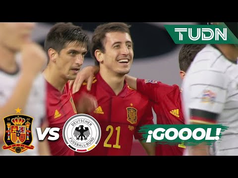 ¡HUMILLANTE! ¡GOLAZO! ¡Oyarzabal cierra! España 6-0 Alemania | UEFA Nations League - J6 | TUDN