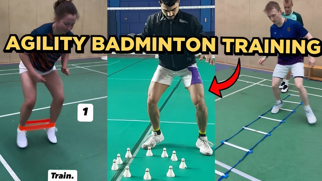 Badminton Agility Training for Speed and Fast footwork 