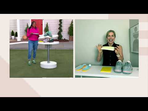 GDEFY Mens or Womens Orthotic Walking Sneaker - Ion on QVC